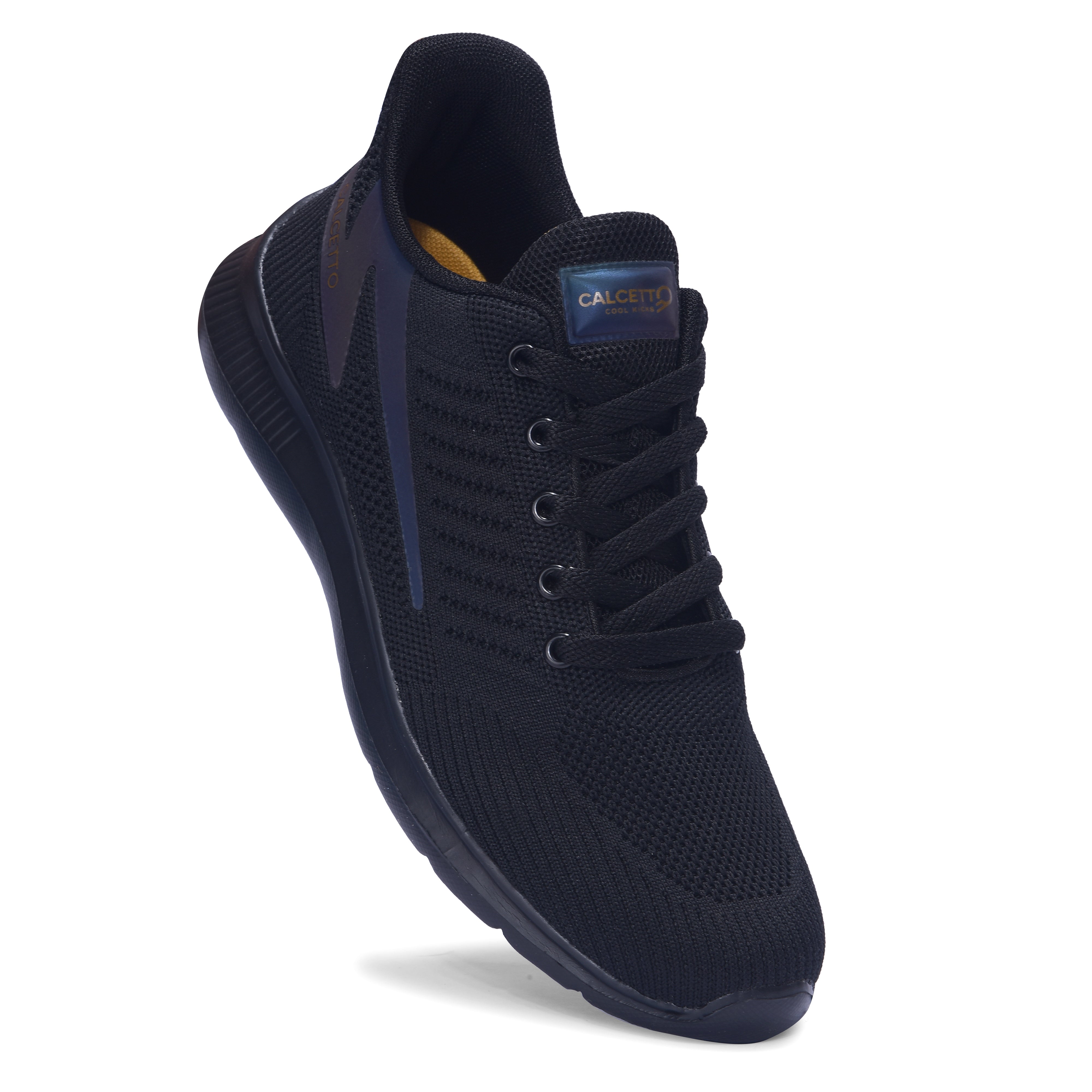Calcetto CLT-0992 Black Gold Men Casual Shoes – Calcetto India